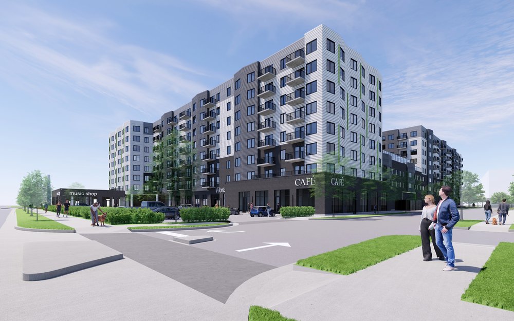 Arlington Gateway Apartments Phase 1 | Adjustable Concrete Construction